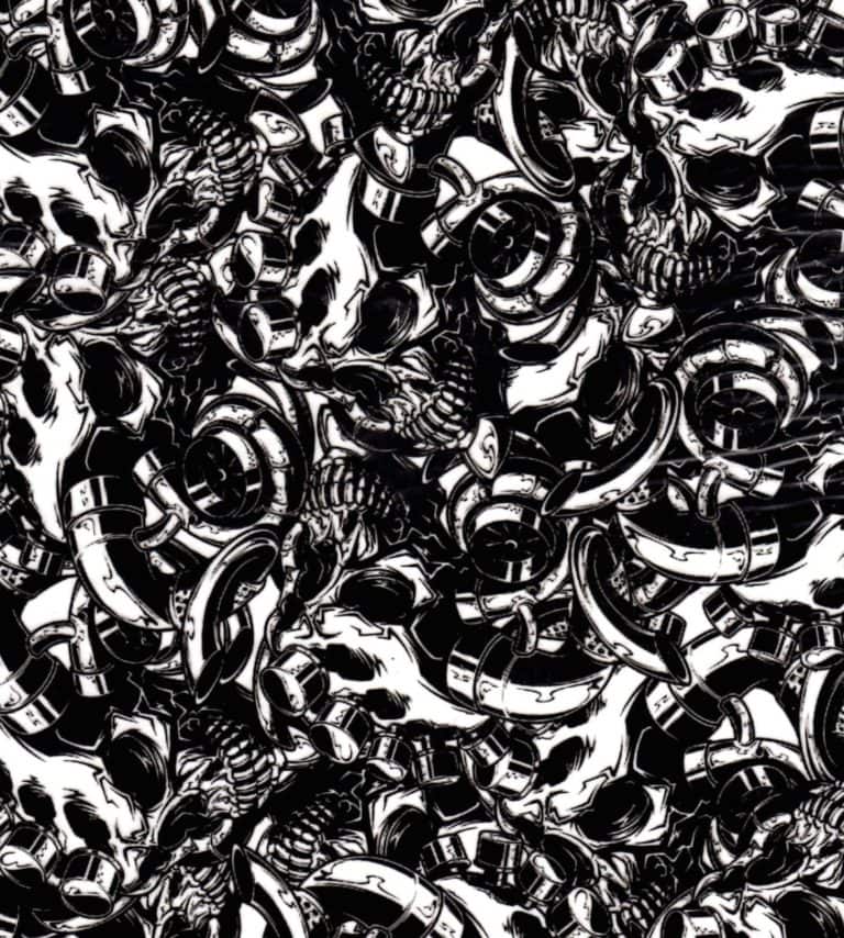 Creative Skull (50cm) - PA Hydrographics | Hydrographic Tanks, Dipping ...